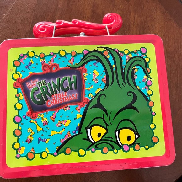 Other | Vintage Dr Seuss Grinch That Stole Christmas Lunch Box | Poshmark